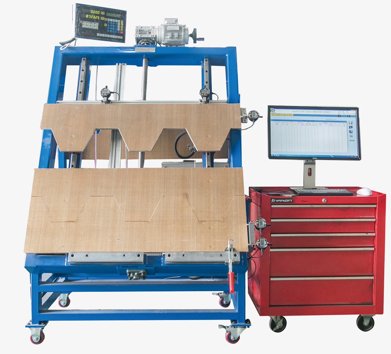 Metal sheet inspection gauge table - 上海侨生机电成套设备有限公司