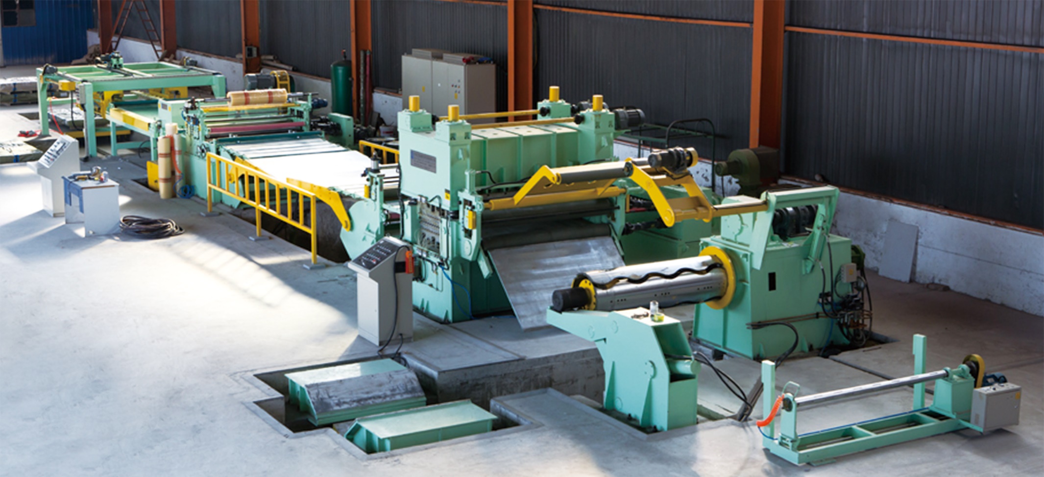 Metal coil cutting line - 上海侨生机电成套设备有限公司
